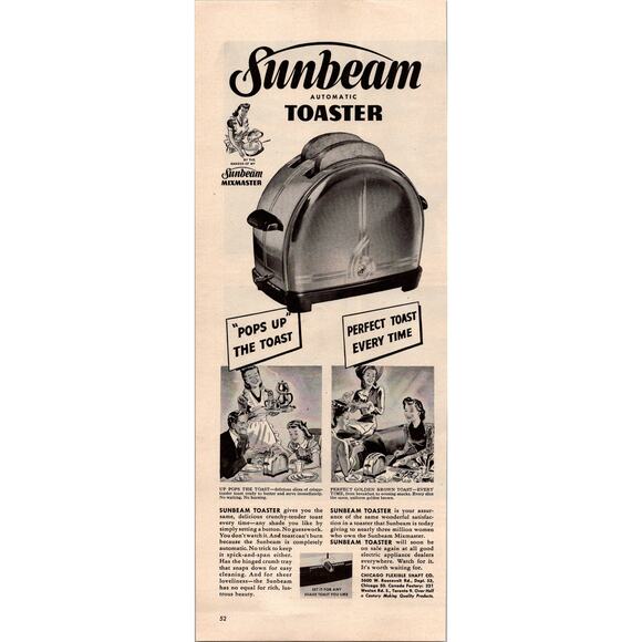 None and/or Unknown | Other | Chicago Flexible Shaft Sunbeam Toaster ...